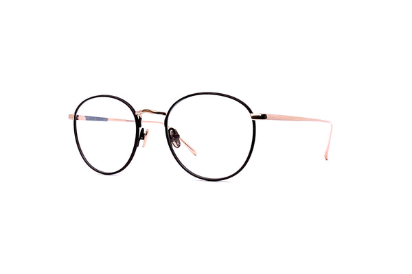 Linda Farrow Eyeglasses - Harrison (Brown/Rose Gold)
