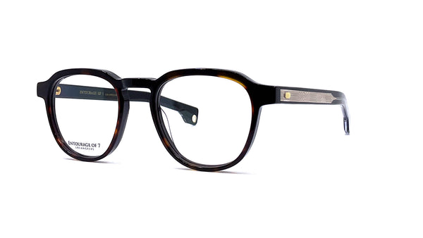 Entourage of 7 Eyeglasses - Miles (Brown) – Good See Co.