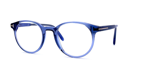 Tom Ford - Blue Block Round Shape Opticals TF5695-B (090)