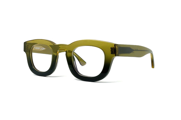 Thierry Lasry - Tropicaly (Translucent Olive Green & Black Gradient)