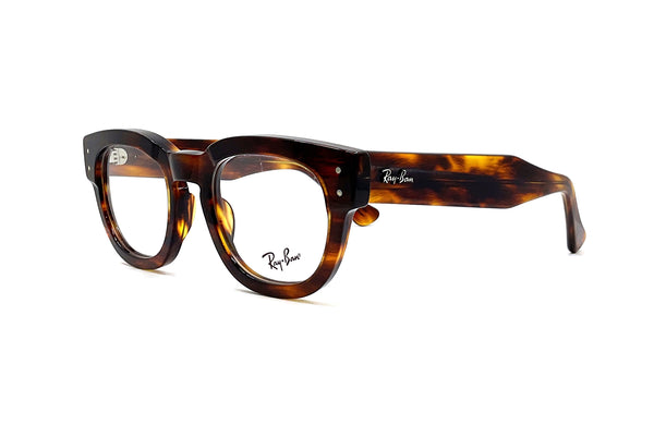 Ray-Ban - Mega Hawkeye Optics [Small] (Polished Striped Havana) – Good ...
