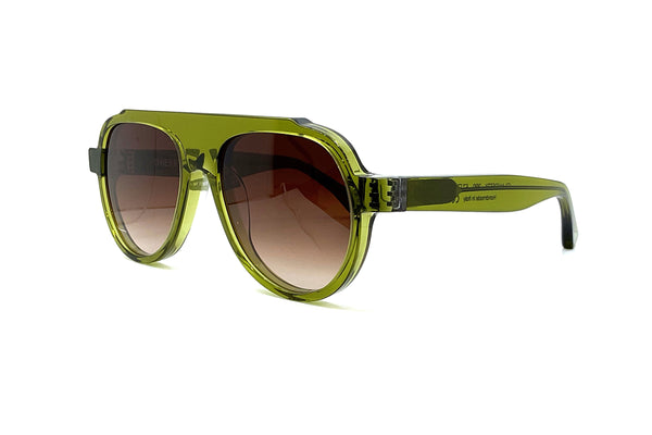 Thierry Lasry Sunglasses - Clandesty (Translucent Olive Green) – Good ...