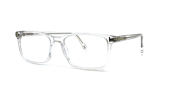 Tom Ford - Blue Block Rectangular Opticals TF5735-B (Crystal) – Good ...