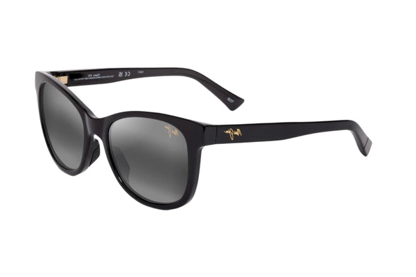 Maui Jim - Kiopa‘a - (Shiny Black/Neutral Grey) – Good See Co.